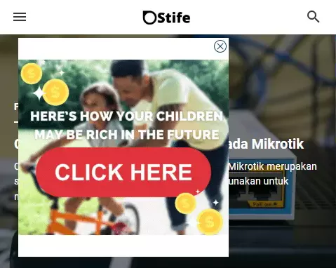 Cara Membuat Pop Up Iklan Sederhana Di Blogger - Ostife