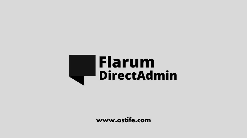 Cara Install Flarum Di Directadmin - Ostife