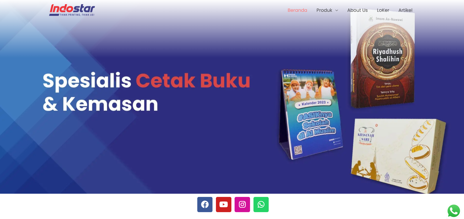 Percetakan Buku dan Kemasan Berkualitas dari Indostar Bekasi - Ostife