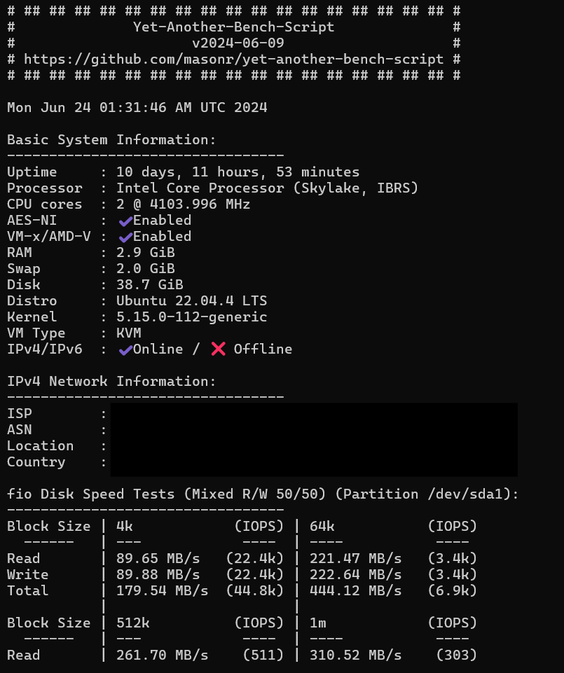 Cara Cek Benchmark Vps Dengan Yabssh Ostife 