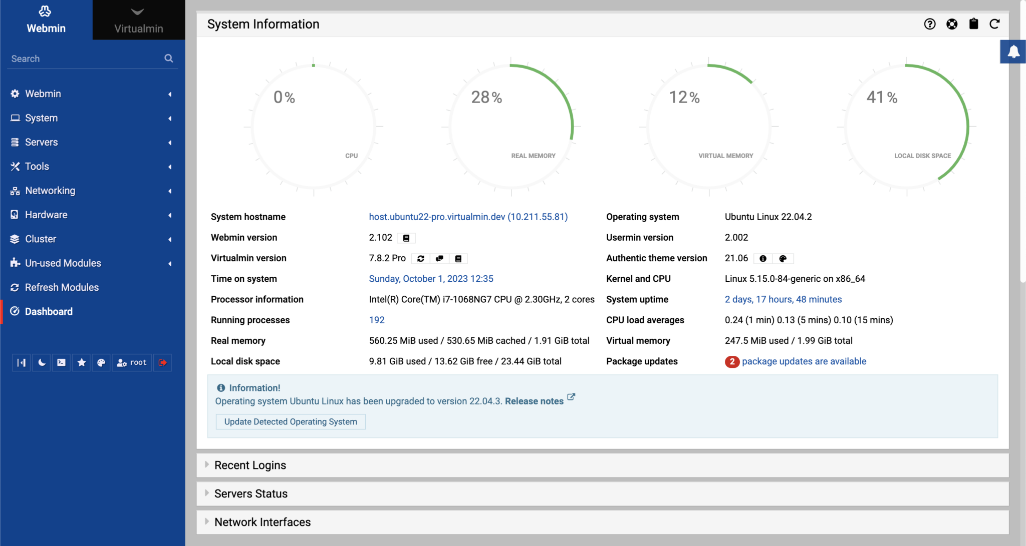 5 Rekomendasi Control Panel Ringan untuk VPS Terbaik - Ostife
