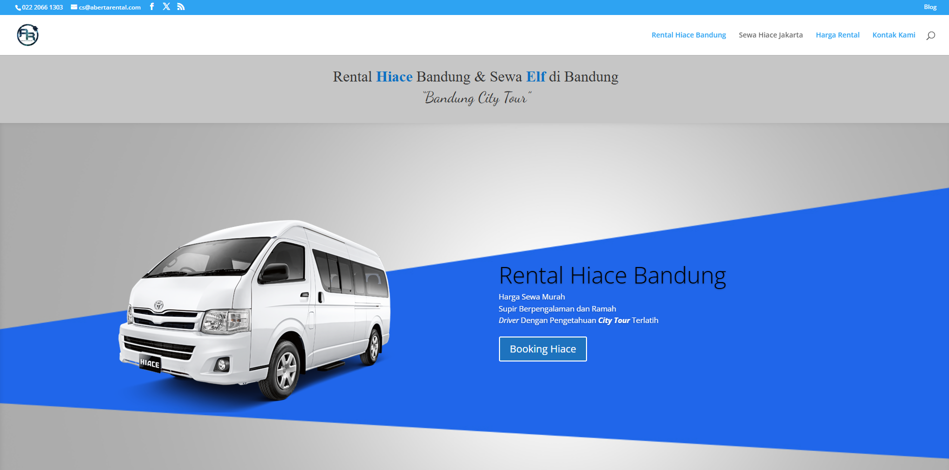Rental Hiace dan Elf di Bandung: Solusi Nyaman untuk Perjalanan ...